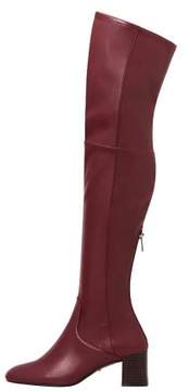 Victoria Beckham Wearing Red Boots | POPSUGAR Fashion