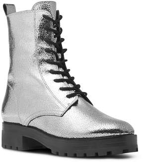 Taylor Swift's Silver Combat Boots | POPSUGAR Fashion