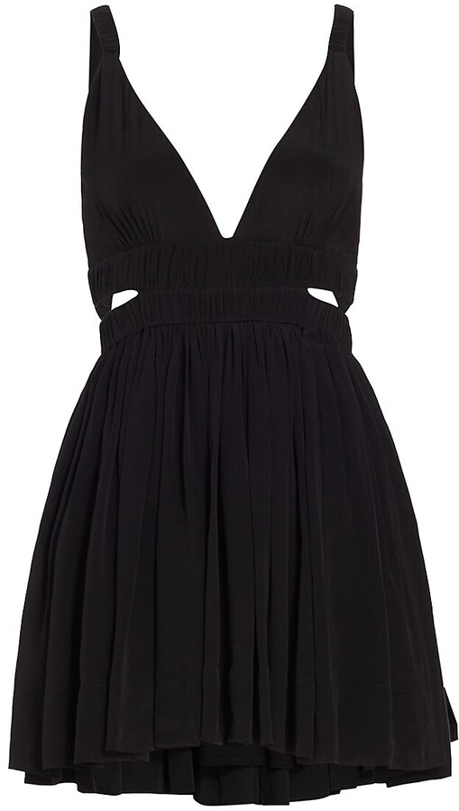 Magali Pascal Bloom Jillian Cut-Out Mini Dress - ShopStyle