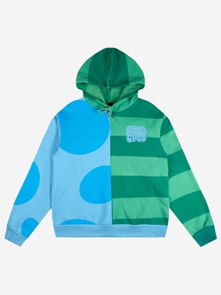 Blue's Clues Striped Spot Split Hoodie -Small - ShopStyle