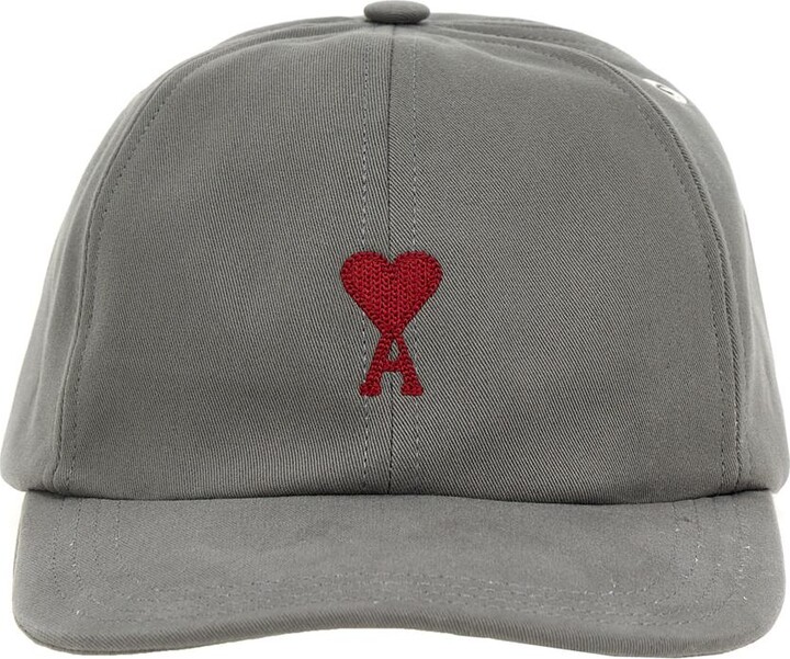Ami Alexandre Mattiussi Logo cap - ShopStyle Hats