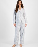 Charter Club Women's 2-Pc. Cotton Flannel Packaged Pajamas Set, Created ...