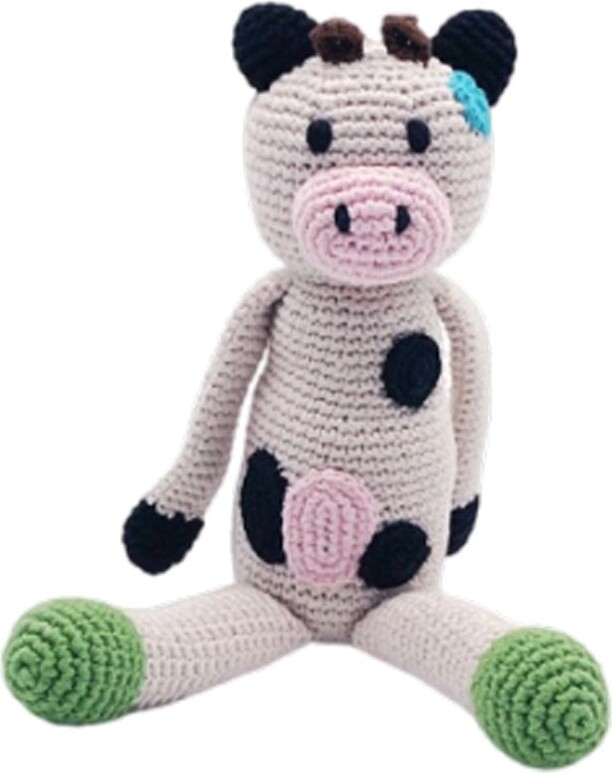 Pebblechild Cow Rattle - ShopStyle Children's Dolls