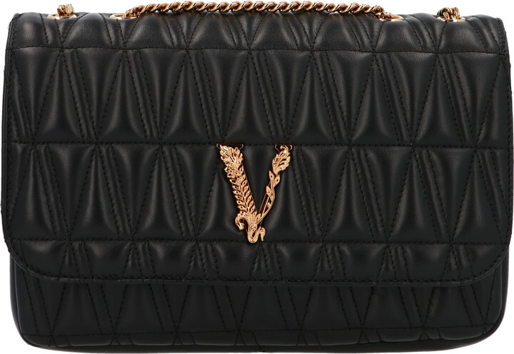 Versace V Crossbody Bag - ShopStyle