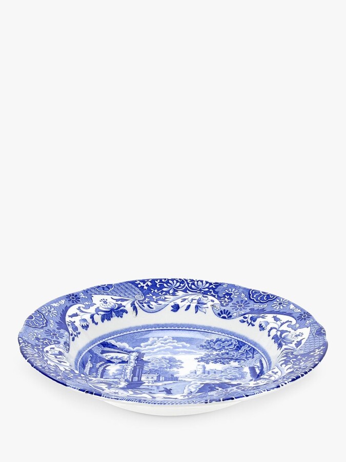 Spode Blue Italian Soup Plates - ShopStyle Dinnerware