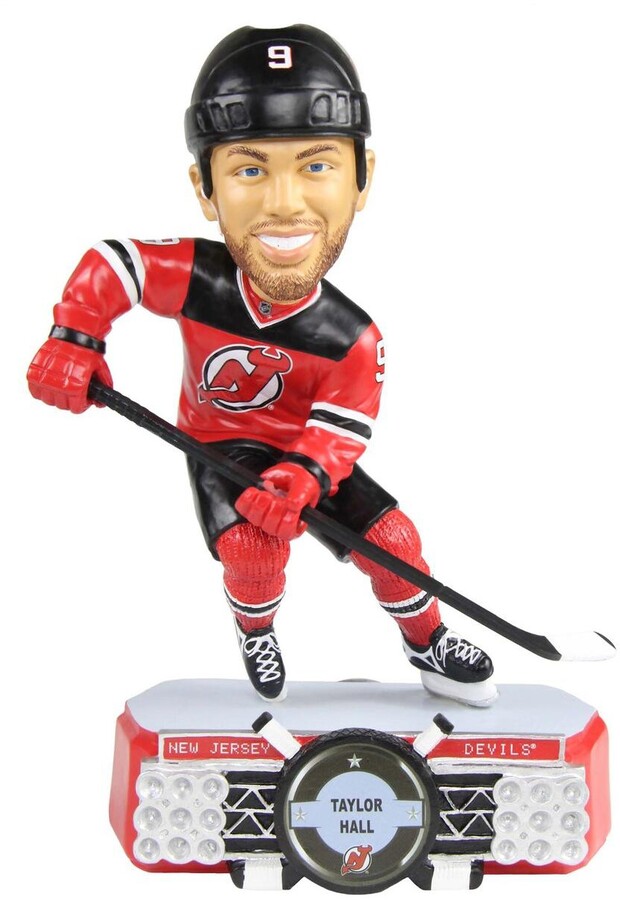 Foco Taylor Hall New Jersey Devils Stadium Lights Player Bobblehead ...
