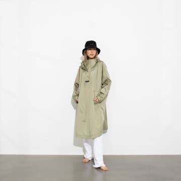 Vivi Mari Pale Solid Raincoat - ShopStyle