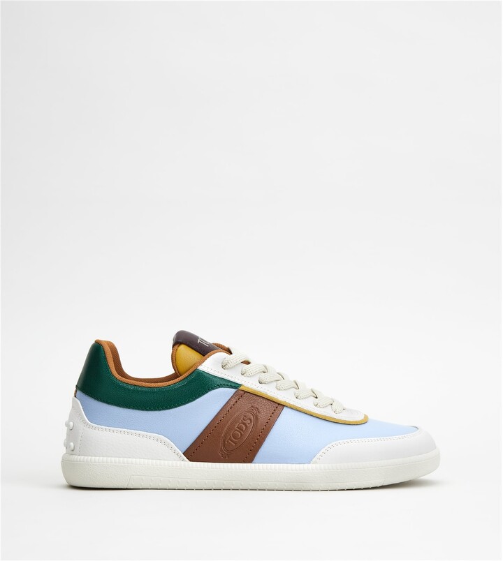Tod's Tabs Sneakers in Leather - ShopStyle