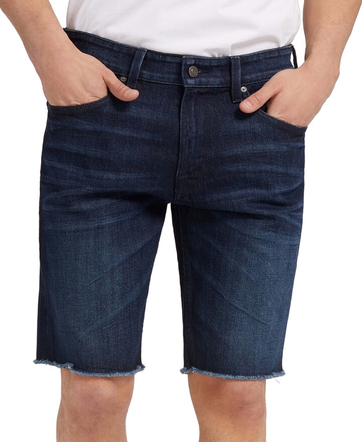 GUESS Men's Regular-Fit Jean Shorts - ShopStyle