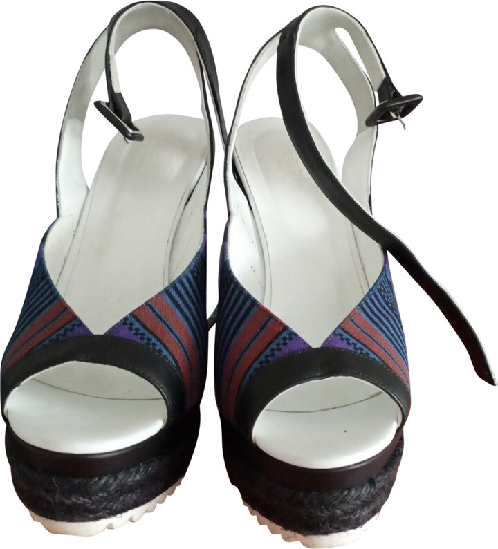 Hermes Cloth sandal - ShopStyle