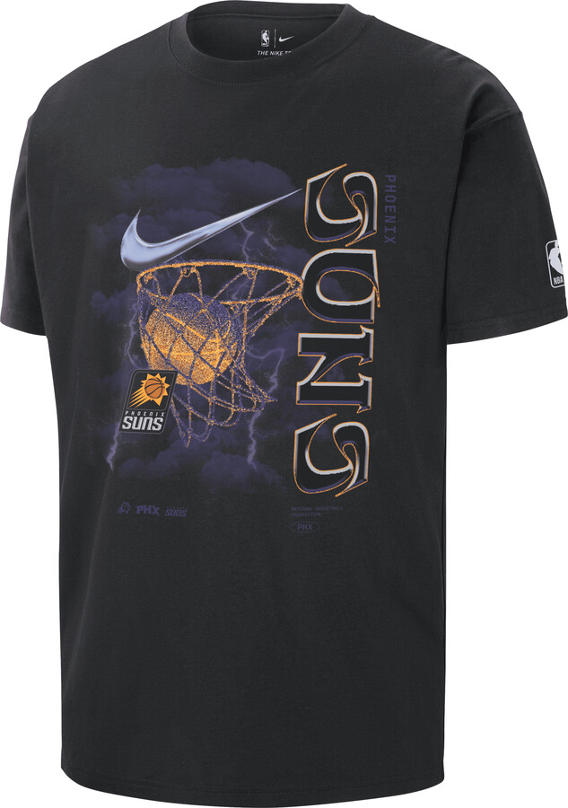 Nike Phoenix Suns Courtside Max90 Men's NBA T-Shirt in Black - ShopStyle