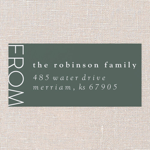 Shutterfly Address Labels: Modern Holiday Charm, White, Matte ...