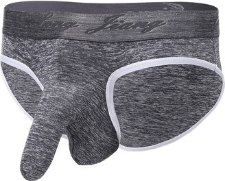 FYMNSI Mens Bulge Ball Pouch Underwear Sexy Boxer Briefs Underpants ...