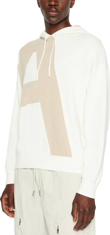 A|X Armani Exchange Men's Ax Logo Hooded Sweater - ShopStyle