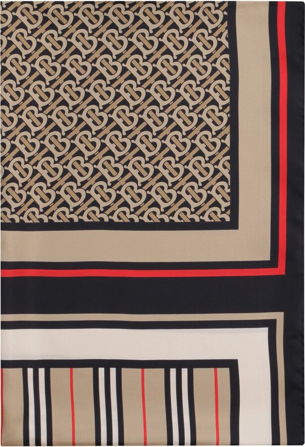 Burberry Printed Silk Scarf - ShopStyle Scarves & Wraps