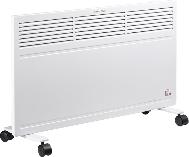 HOMCOM Convector Radiator Heater Freestanding or Wall-mounted ...