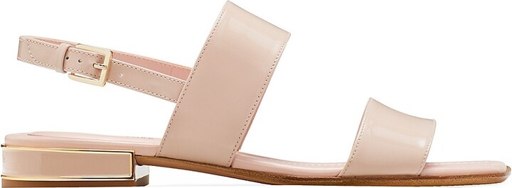 Kate Spade Merritt Patent Leather Slingback Sandals - ShopStyle