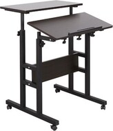 Inbox Zero Innie Height Adjustable Standing Desk - ShopStyle