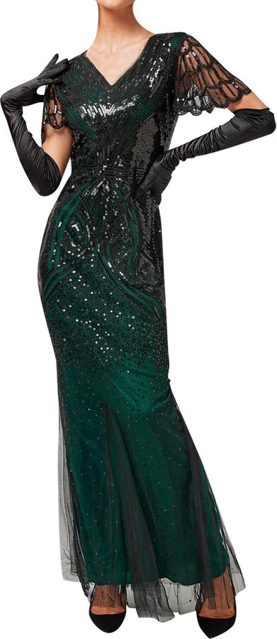Generic Women Dress Flapper Dresses 1920S Gatsby - ShopStyle
