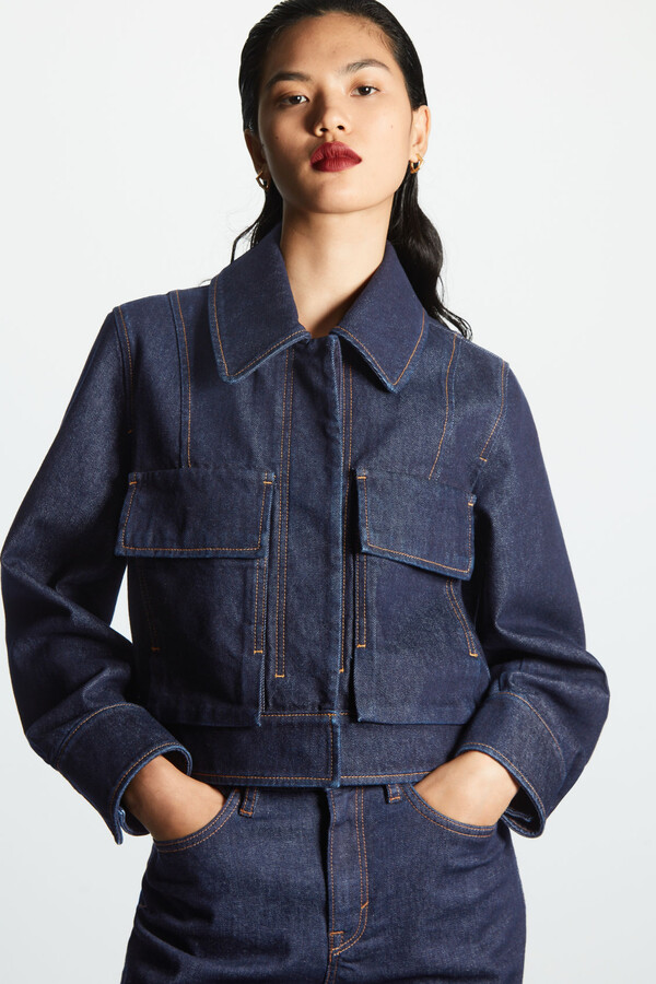 COS Cropped Utility Jacket - ShopStyle