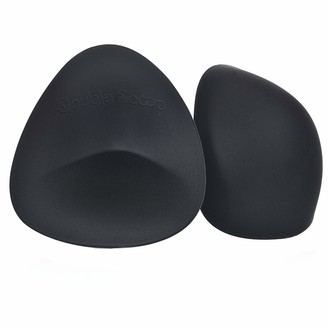 Double Scoop Women's Bra Pads Inserts - Breast Shaper B/C Cup Black ...