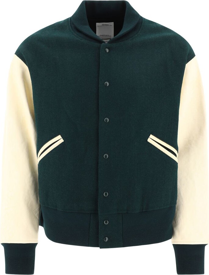 Visvim "Varsity" bomber jacket - ShopStyle