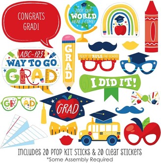 Big Dot of Happiness Elementary Grad - Kids Graduation Party Photo ...