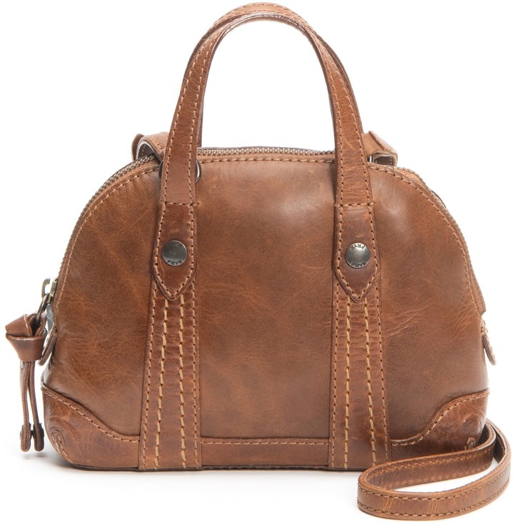 Frye Leather Melissa Mini Domed Crossbody - ShopStyle Shoulder Bags