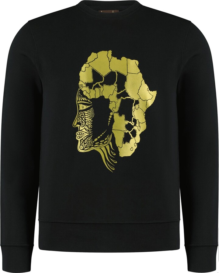 Duodu London - African Jumper Face Of Africa Print Unisex - ShopStyle ...