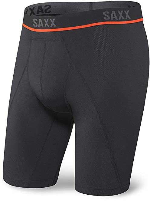 SAXX UNDERWEAR Kinetic HD Long Leg (Black) Men's Underwear - ShopStyle ...