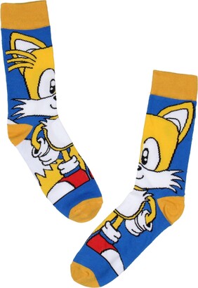 Sonic The Hedgehog Adult Tails And Sonic 2-Pack Crew Socks For Men And ...