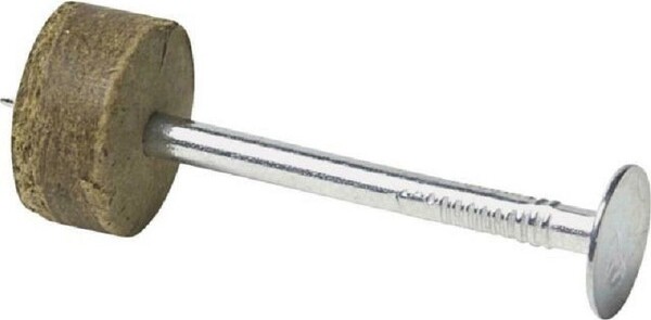 Grip-Rite No. 11 1-1/2 in. Furring Electro-Galvanized Steel Nail Full ...