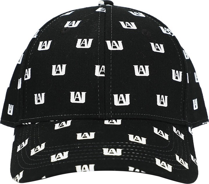 My Hero Academia UA Academy Symbol All Over Print Black Snapback Hat ...