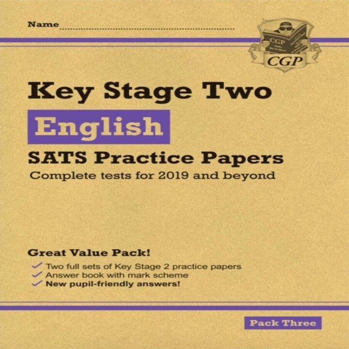 CGP Books KS2 English SATS Practice Papers: Pack 3 - for the 2025 tests ...