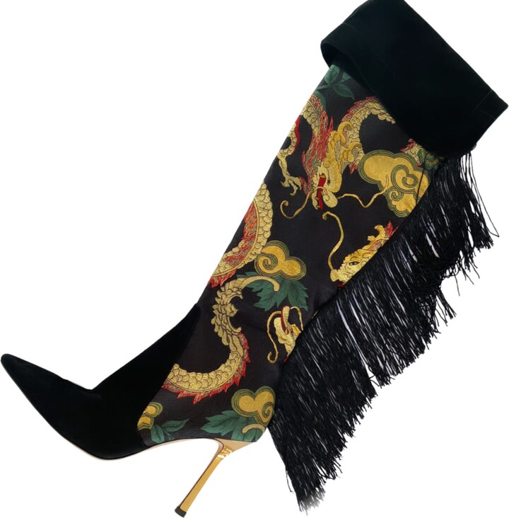 Simona Rusk Dragon Boots - ShopStyle