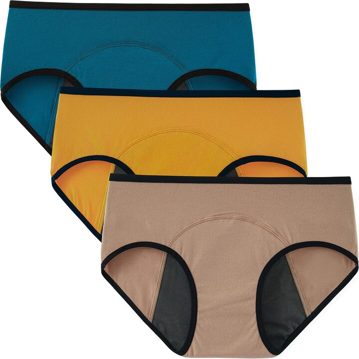 INNERSY Period Pants for Women Washable Menstrual Underwear Heavy Flow ...