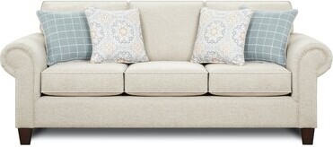 Sand & Stable Avon 93" Rolled Arm Sofa Bed with Reversible Cushions ...