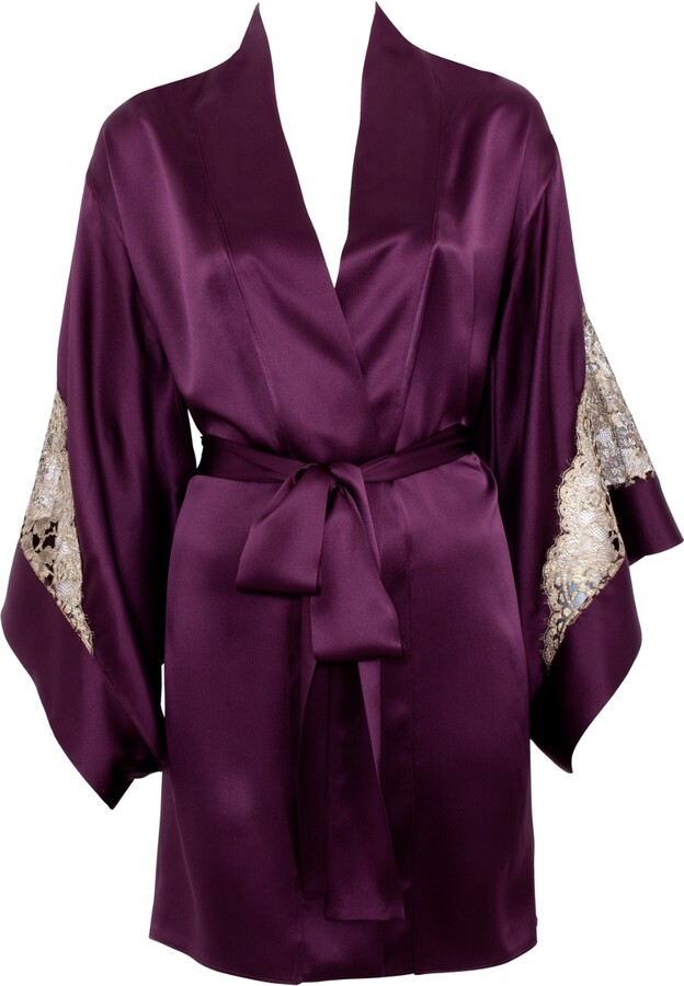 Emma Harris - Cleo Garnet Kimono - ShopStyle Jackets