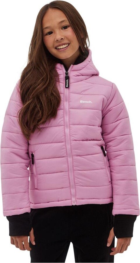 Bench Dna Nora Lightweight Hooded Puffer Jacket - ShopStyle Girls ...