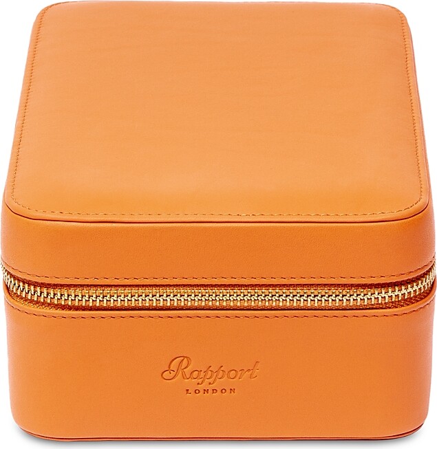Rapport London Hyde Park Four Watch Leather Zip Case - ShopStyle Clocks
