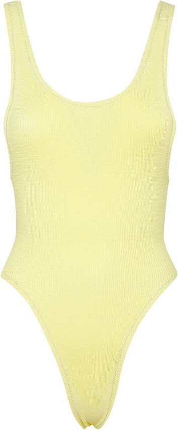 Reina Olga Ruby High-Leg Swimsuit Swimwear - ShopStyle