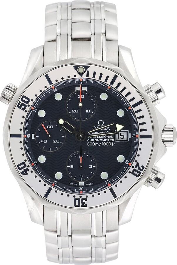 Heritage Omega Omega Men's Seamaster Watch, Circa 2000S - ShopStyle