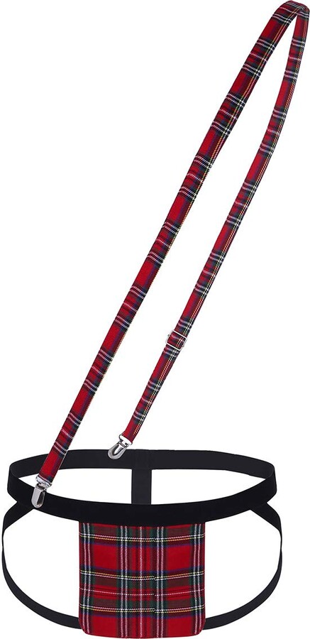 dPois Men's Sexy Bikini G-String Thong Leotard Low Rise Backless ...