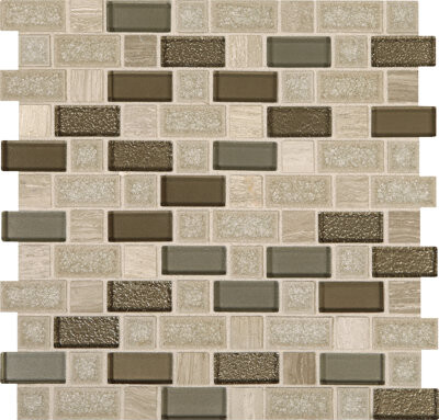 Itona 12" x 12" Brick Joint Mosaic Tile - ShopStyle Outdoor Furniture