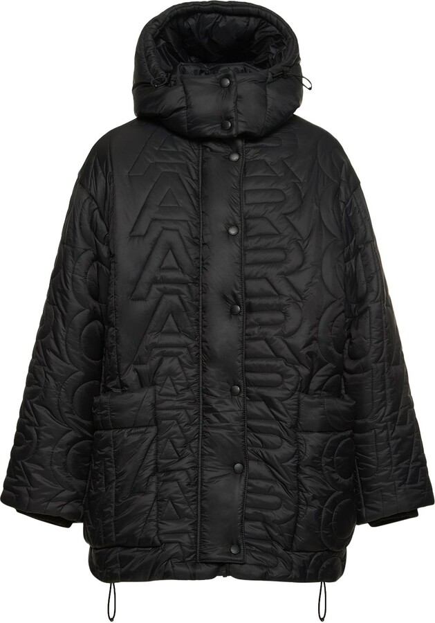 Marc Jacobs Monogram quilted down jacket - ShopStyle