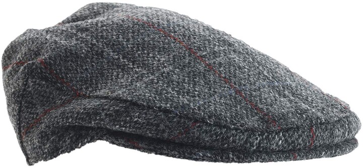 Lambland Mens Gents UK Made Traditional Genuine Harris Tweed Cap ...