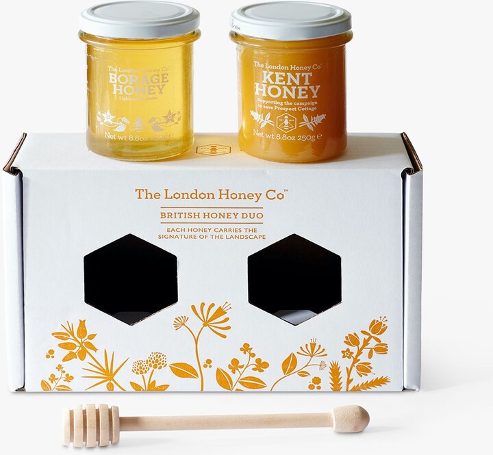 The London Honey Company British Honey Duo with Dipper - ShopStyle Food ...