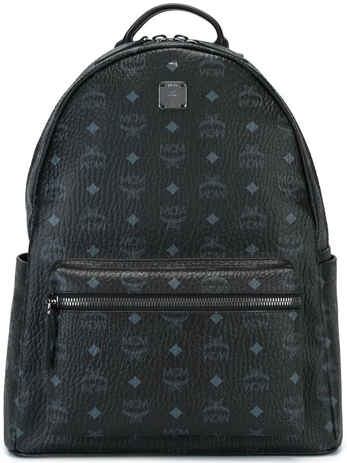 MCM logo print backpack - ShopStyle Girls' Bags