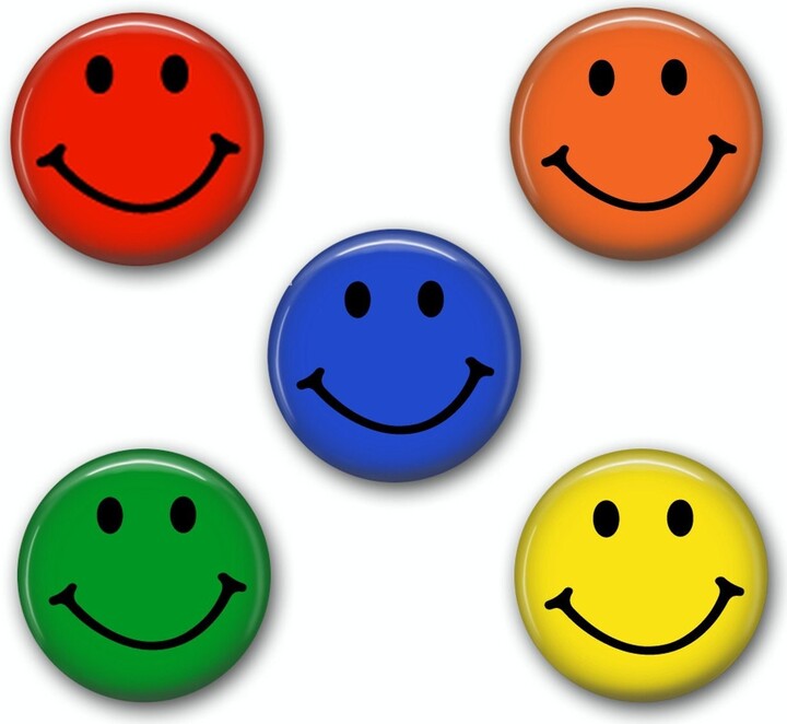 Etsy Smiley Face Magnets - Refrigerator Magnet Fridge Reward Chart ...