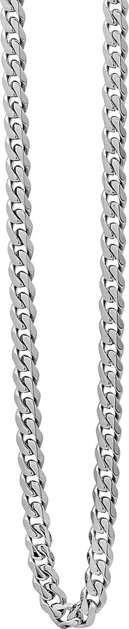 Anthony Jacobs Stainless Steel Curb Chain Necklace - ShopStyle Jewelry